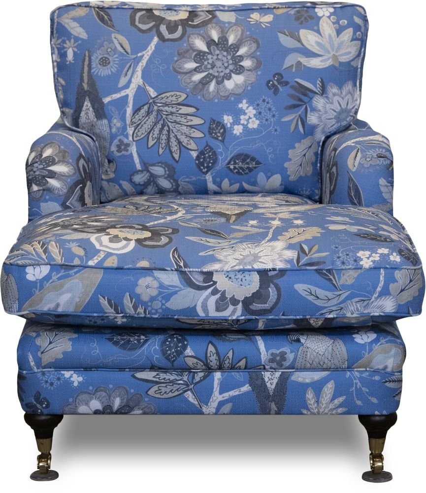 Howard Spirit divanfåtölj i blommigt tyg - Eden Parrot Blue - 6990 kr ...