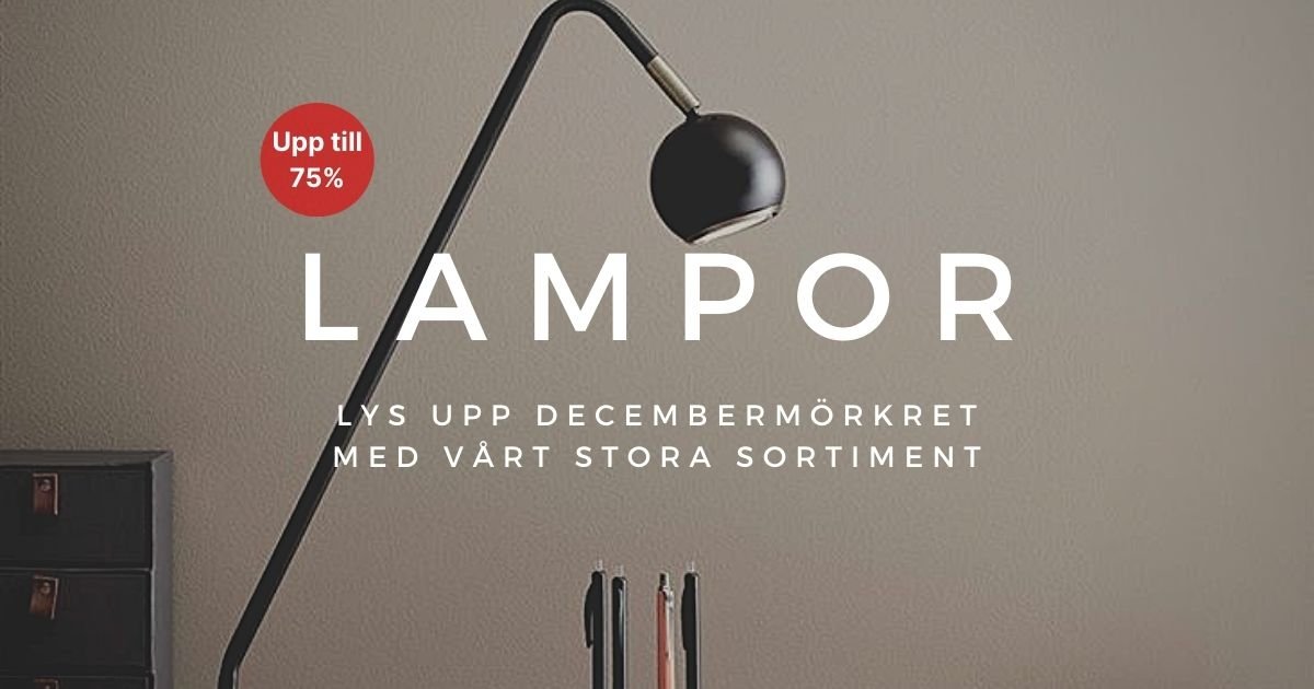 Lampor - Köp online | Trendrum.se