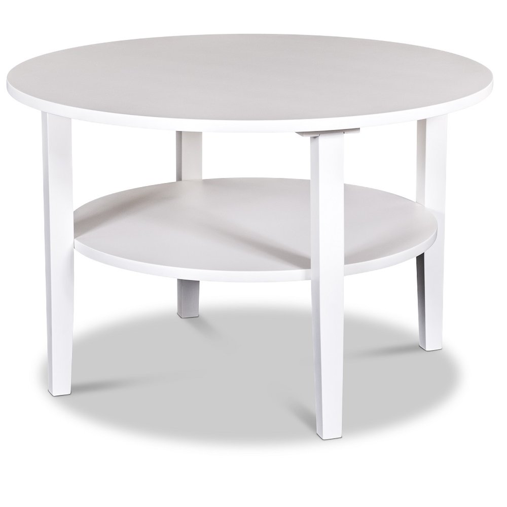 Stina soffbord Runt - Vit - 1595 kr - Trendrum.se