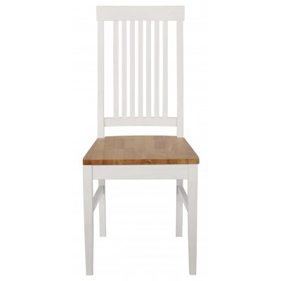 Granit vit stol med eksits - 790 kr - Trästolar - Trendrum.se