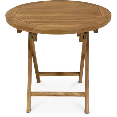 Grunnebo vikbart runt matbord 80 cm - Teak - 3495 kr - Utematbord ...