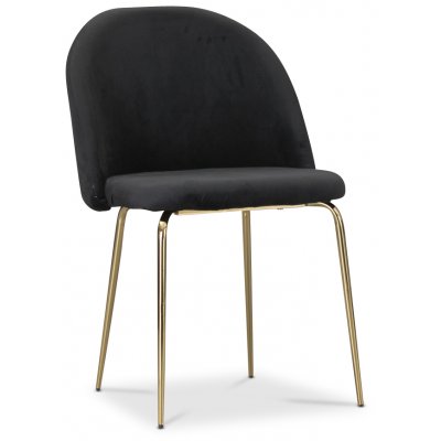 Tiffany velvet stol - Svart/Mässing - 399 kr - Klädda & stoppade stolar ...